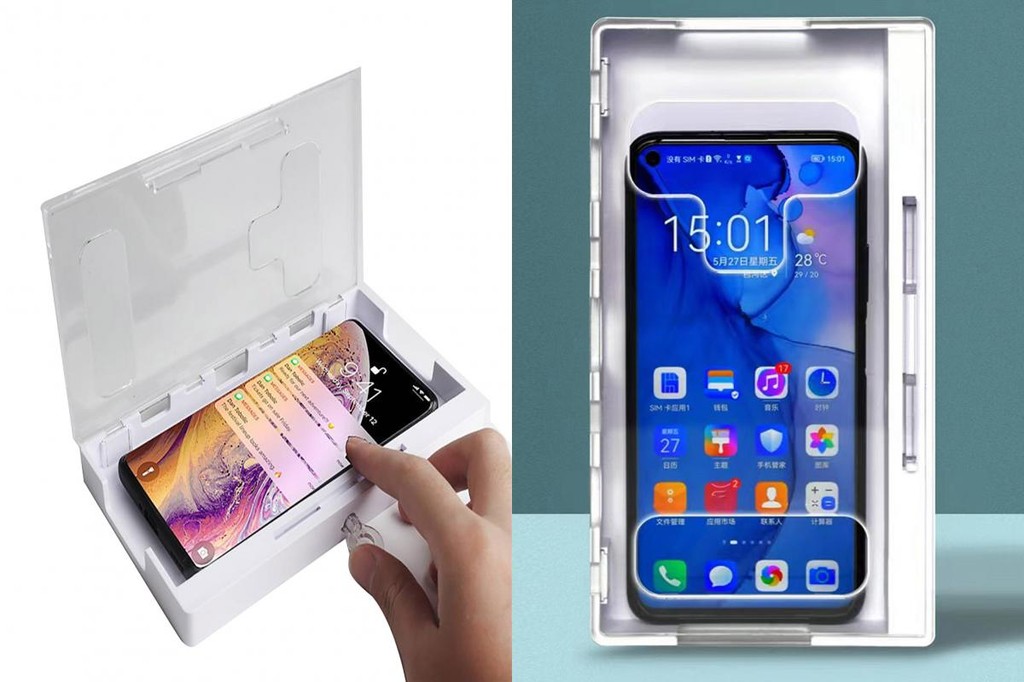 SN Cell Phone Lock Box with Productivity Phone Lockbox Phone Jail Box ...