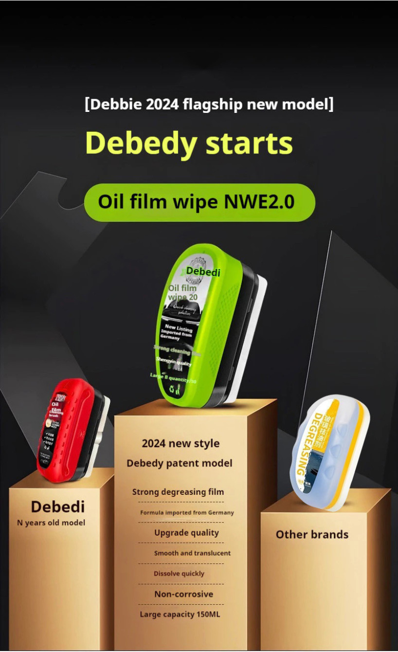 🔥Value Set🔥 DEBEIDI 150ML Car Glass Window Oil Film Remover High ...