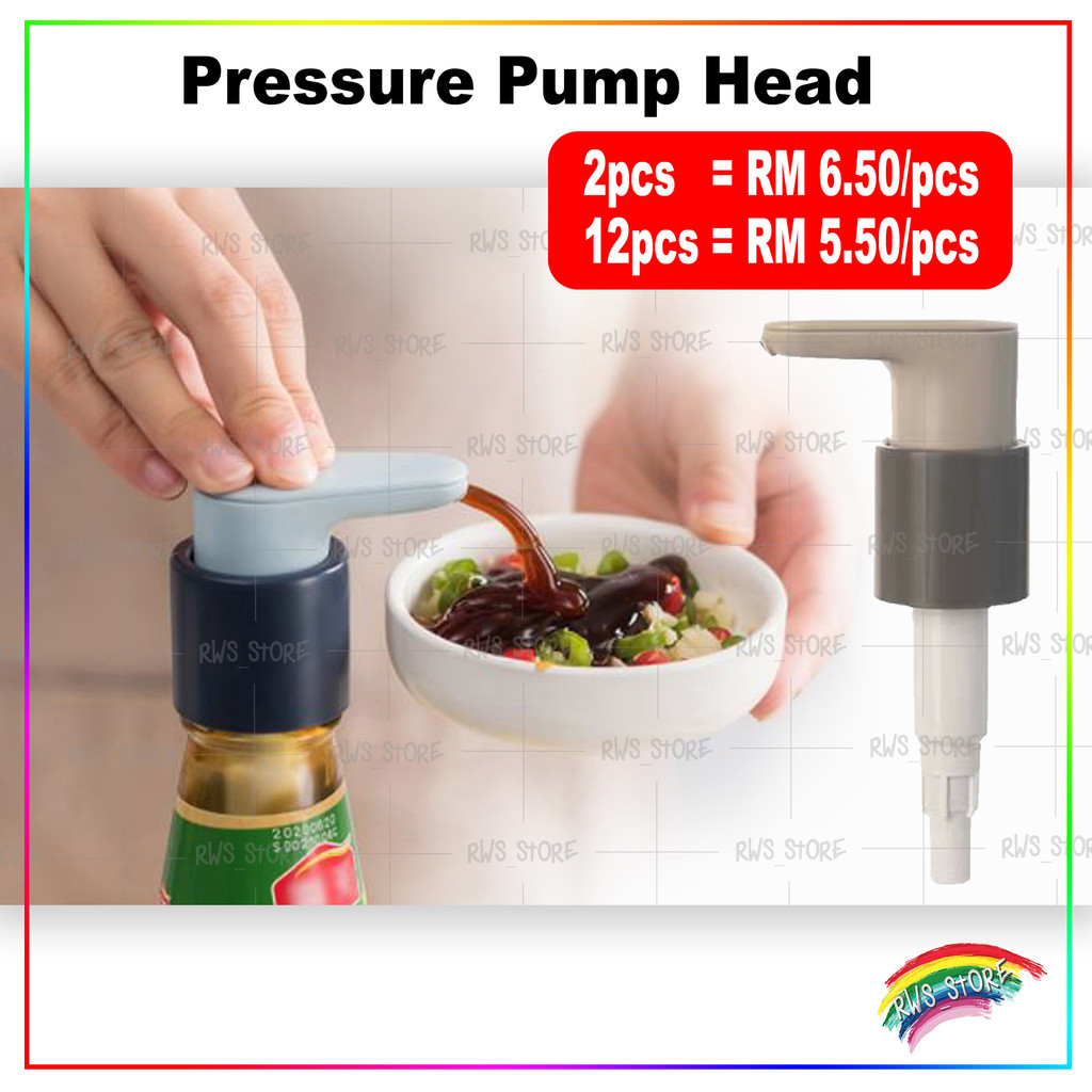 Sauce Pump / Pressure Pump Head 瓶子挤压器 Pump Botol | Shopee Malaysia
