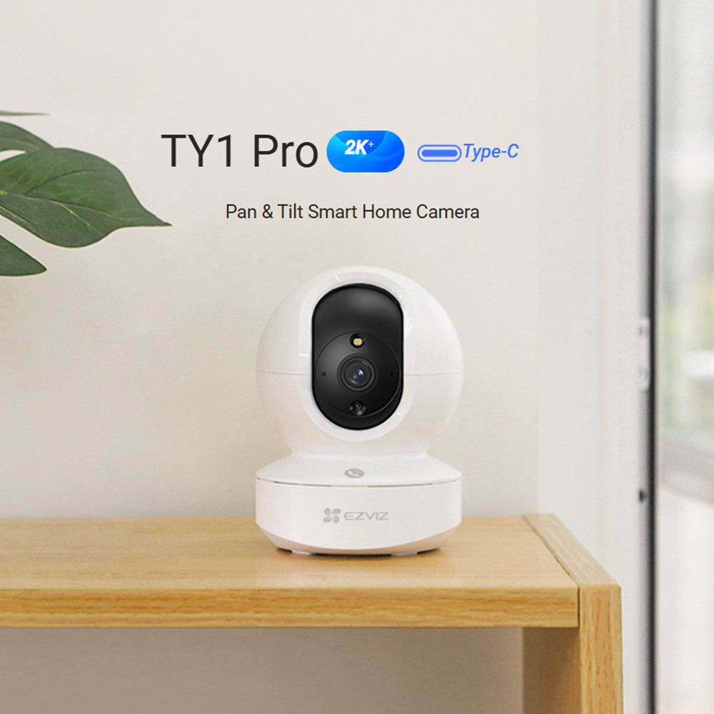 Ezviz TY1 Pro 4MP 2K 1440P Two Way Talk Motion Detection Smart Tracking ...