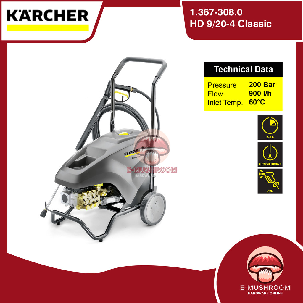 Karcher High Pressure Washer HD 9/20-4 Classic 1.367-308.0 | Shopee Malaysia