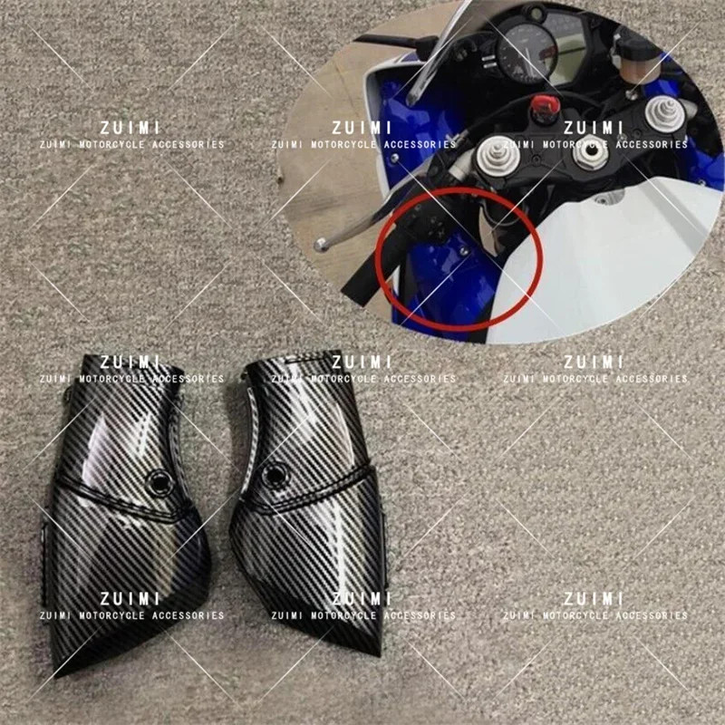 Carbon Fiber Rear Ram Air Intake Tube Duct Cover Fairing for Yamaha YZF ...