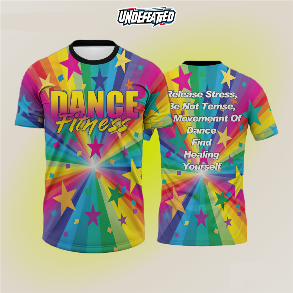 2025 Sublimation Zumba Shirt Love Zumba Zumbawear Breathable Uniform T ...