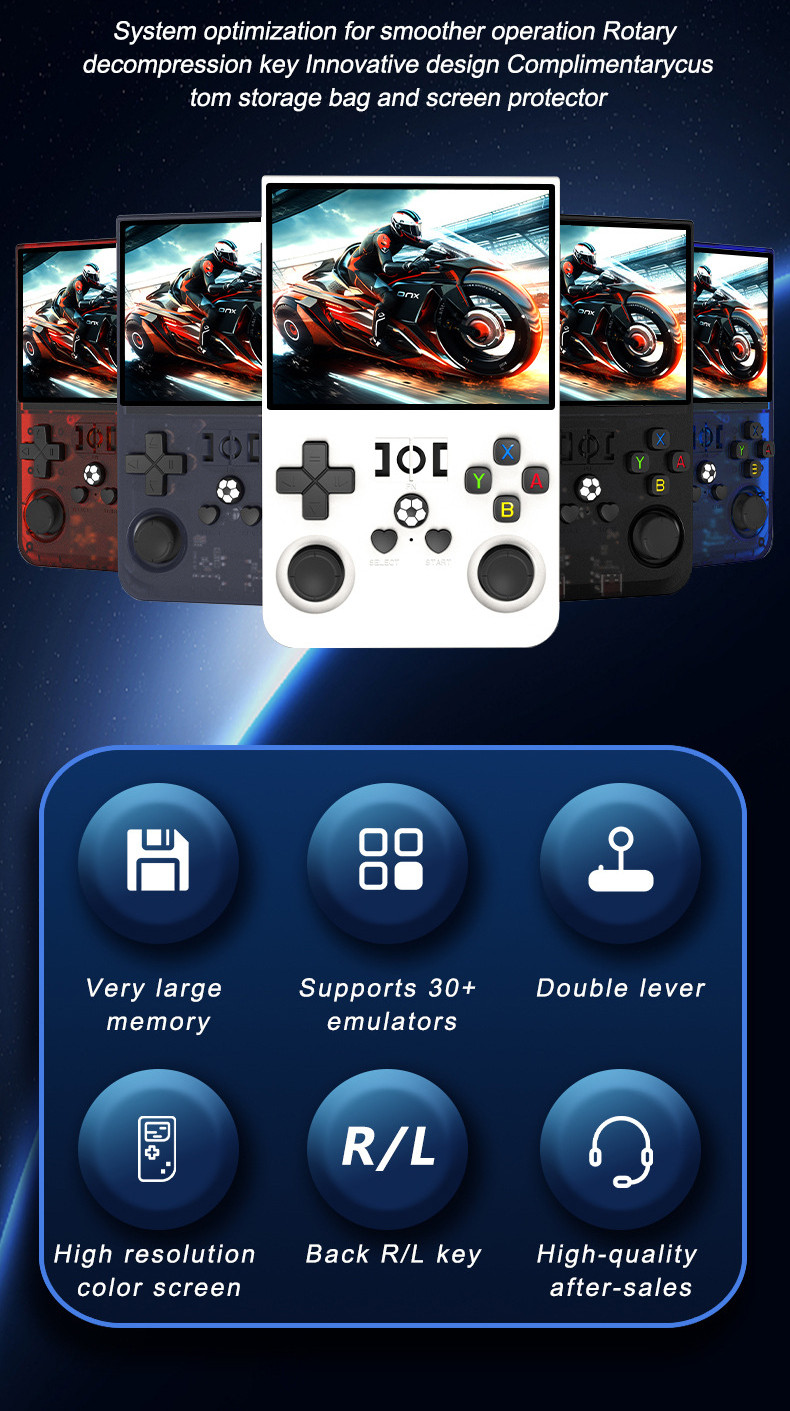 R36 PRO game console retro game console 64GB128GB electronic game ...