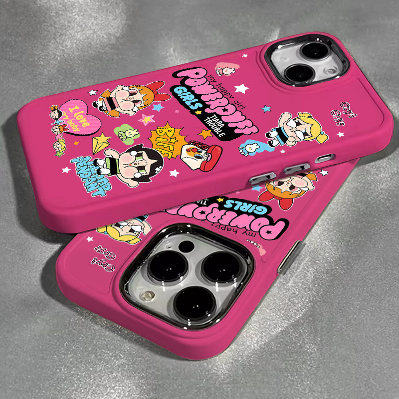 Cartoon The Powerpuff Girls Fun and Cute Patterns Phone Casing ...