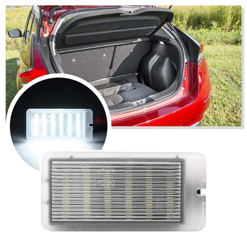 LED Luggage Compartment Trunk Boot Lights For Renault Clio Megane II ...