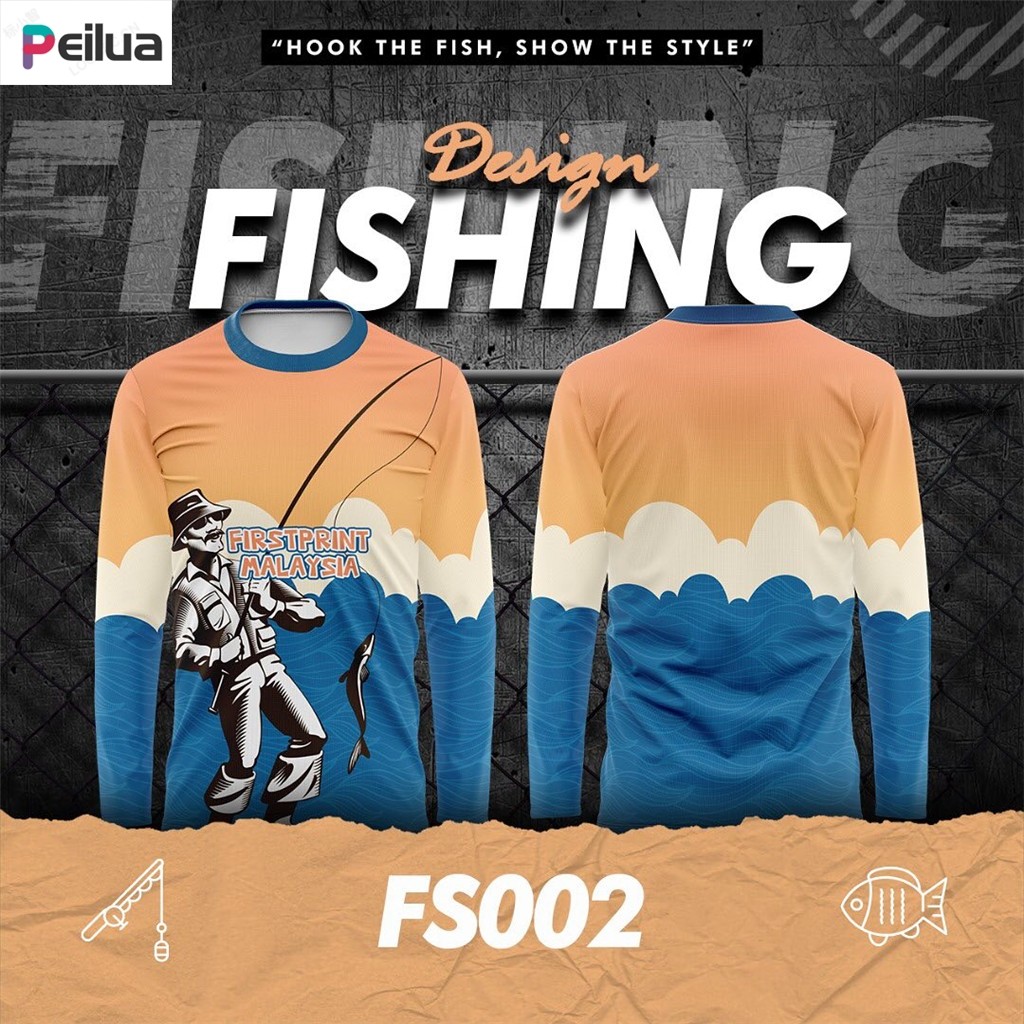 Baju Pancing Lengan Panjang microfiber DAIWA Pancing t shirt lelaki ...
