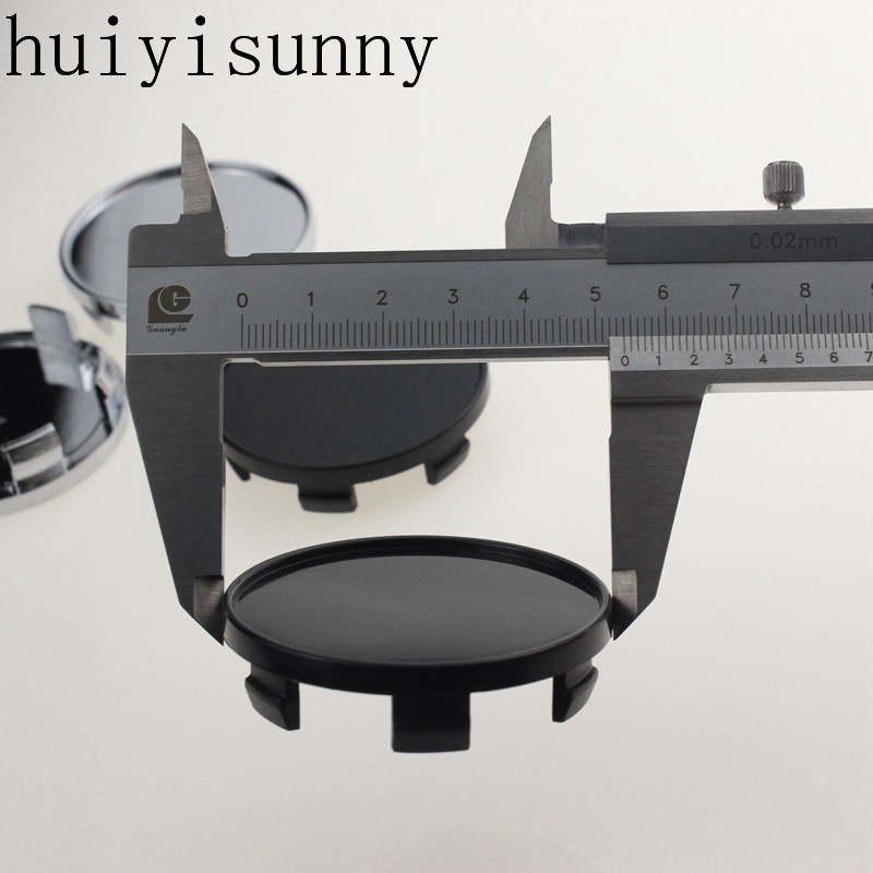 HYS 4pcs 54/49mm clip advan wheel center cap car universal advan racing ...