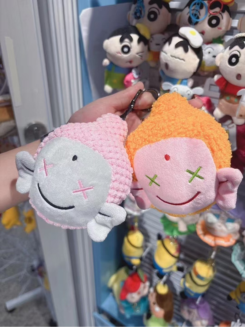 LYDIA Amitofo Good Luck Keychain Plush Doll Bag Pendant | Shopee Malaysia