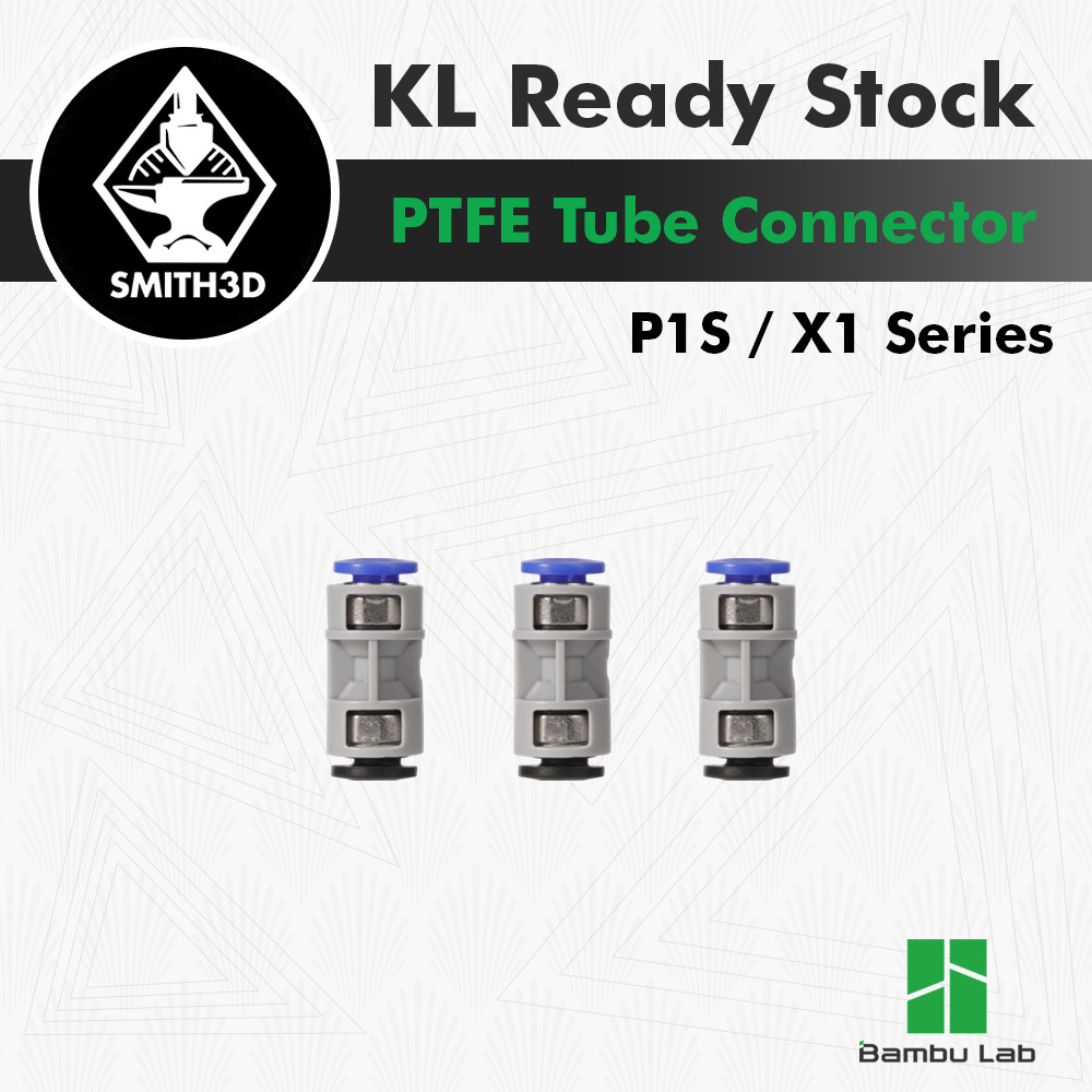 Bambu Lab PTFE Tube Connector for P1S / X1 Series, Bambu Lab Original ...