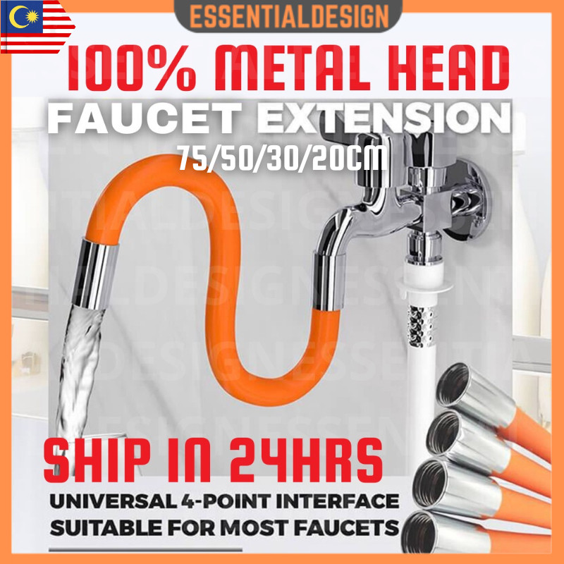in stock 20/50/75CM Universal Faucet Extender 360° Free Bending Water ...