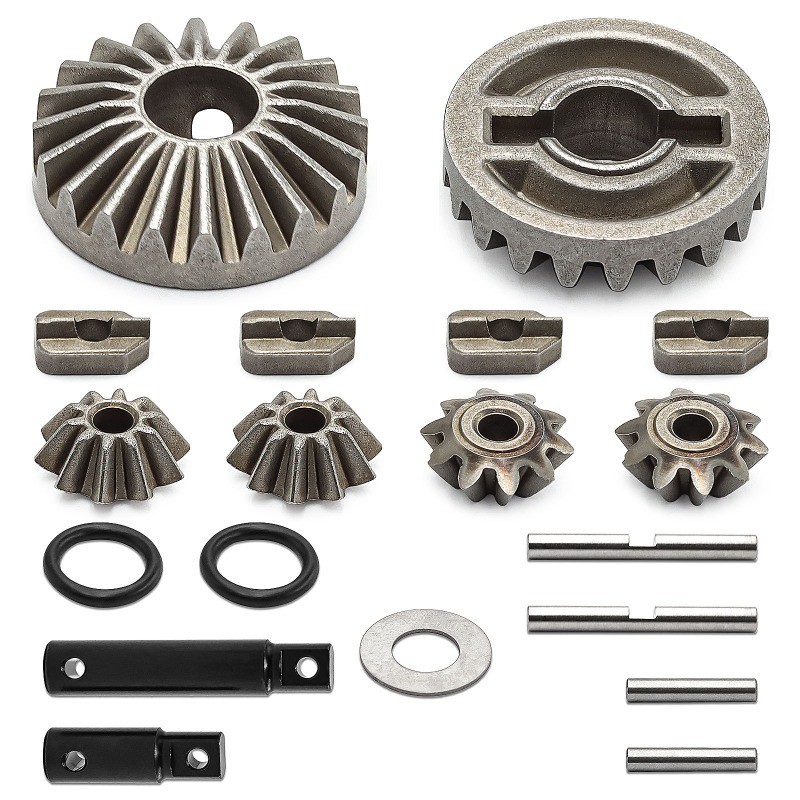 TRAXXAS X-MAXX/X-MAXX 2.0/MAXX SLASH Steel Differential Gear Kit (#8982 & #8989) - Heavy Duty ...