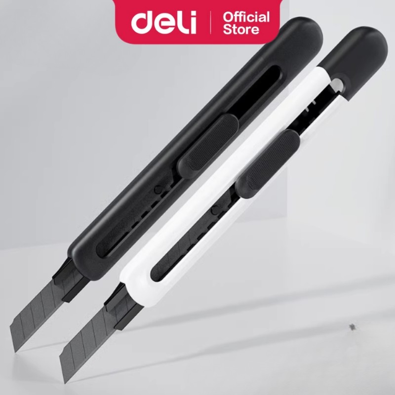 Deli Utility Knife Teflon Coated Blade Anti-Stick Anti-Corrosion Auto ...