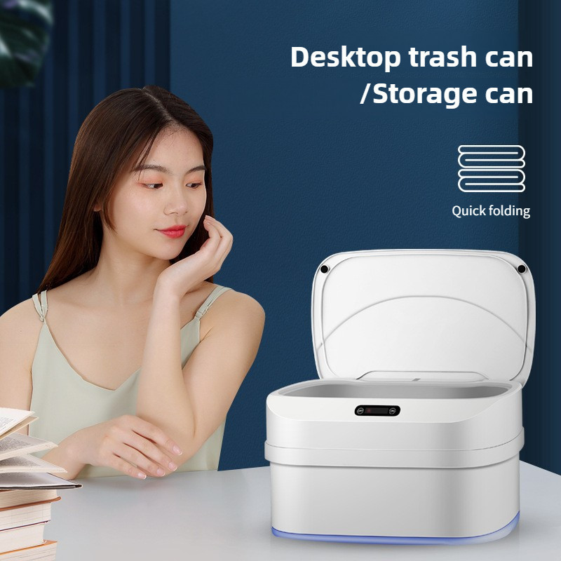 17.5L Large Capacity Household Intelligent Induction Folding Garbage ...