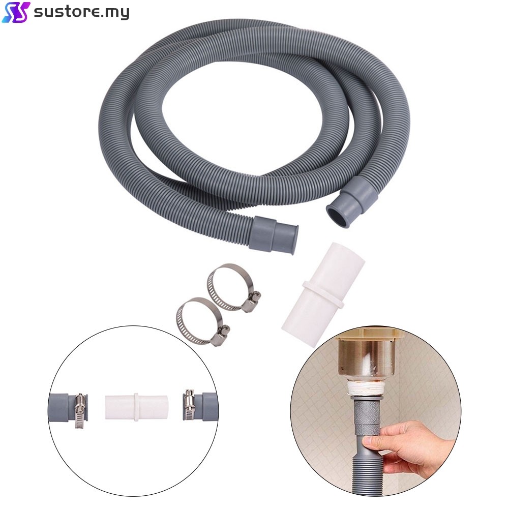 [Super]Universal Washing Machine Dishwasher Drain Waste Hose Extension ...