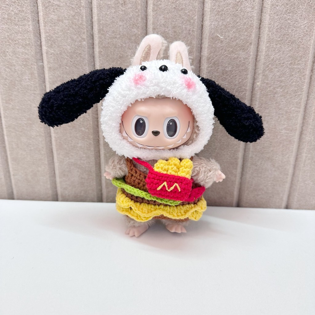 labubu clothes V1&V2 LUCKYEBINLANDS Labubu Clothes DinosaurShark Dairy ...