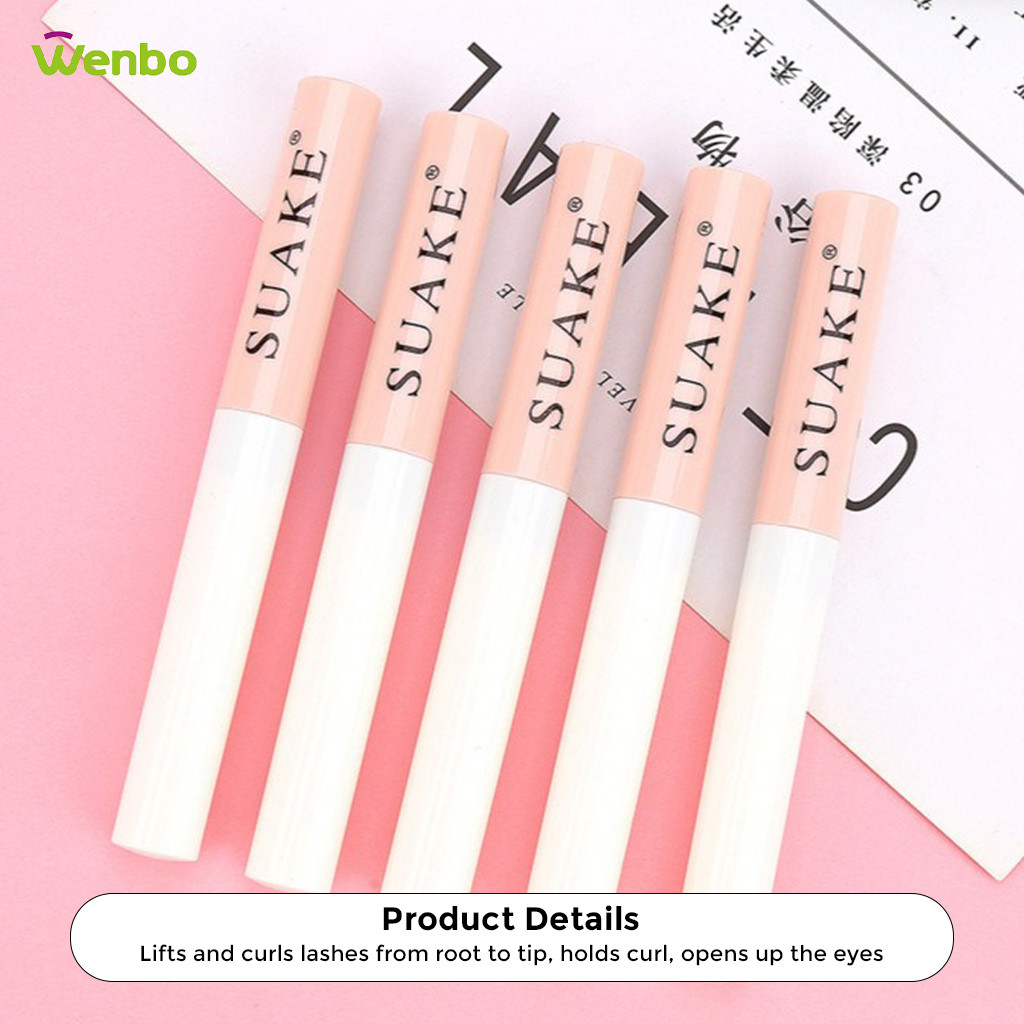 Wenbo Suake Mascara Slim Long Mini Bottom Base Brush Eyelash Curling ...