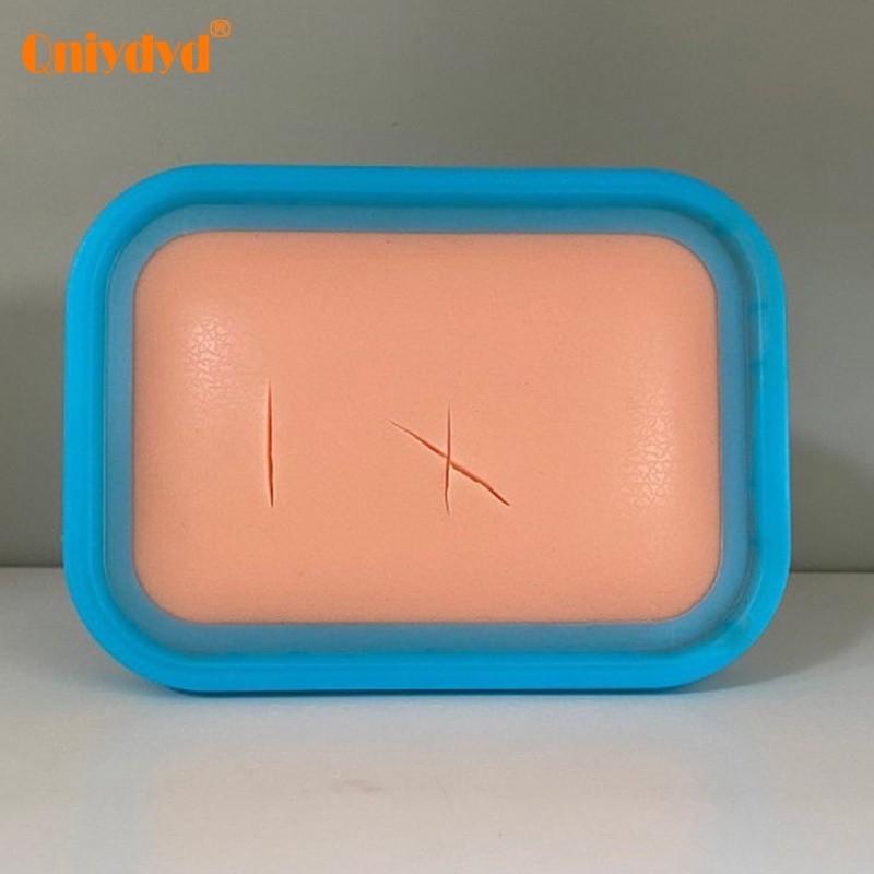 Silicone Surgical Suture Pad Fake Skin Suture Wound Surgery Practice ...