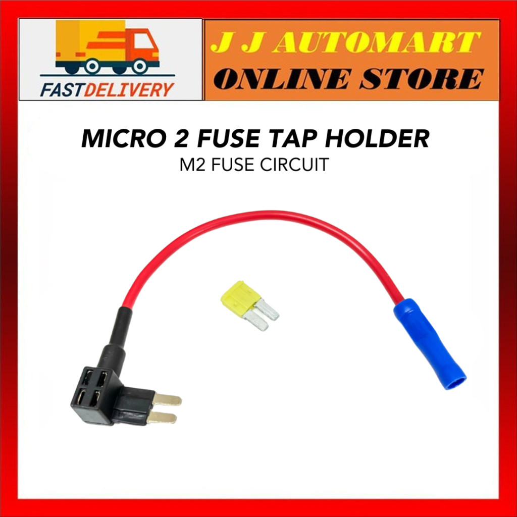 12V Fuse Add-a-circuit TAP Circuit Fuse Tap Micro 2 blade Fuse Holder ...