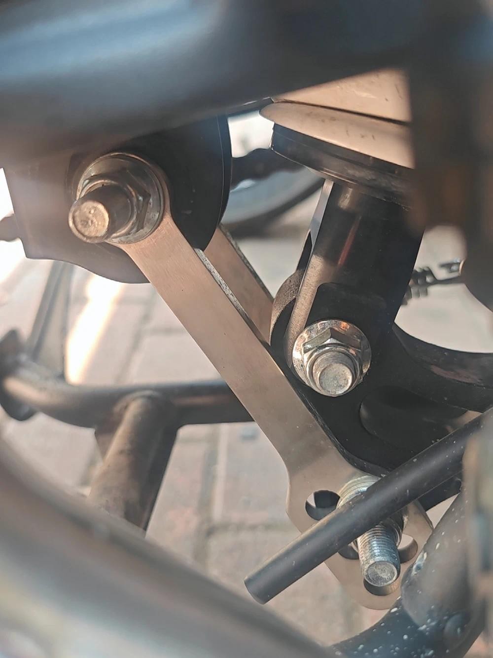 Motorcycle Rear Suspension Link Rising Lowering Links For NINJA 400 250 ...