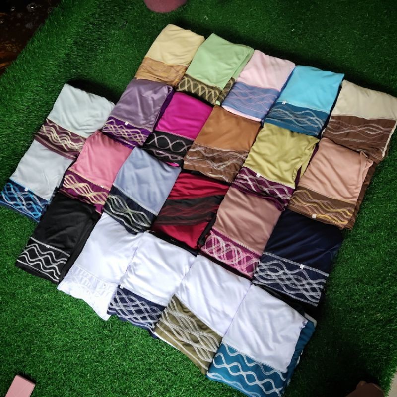 in stock READYSTOK Telekung Siti Aisyah 1Tone & 2Tone/Telekung Siti ...