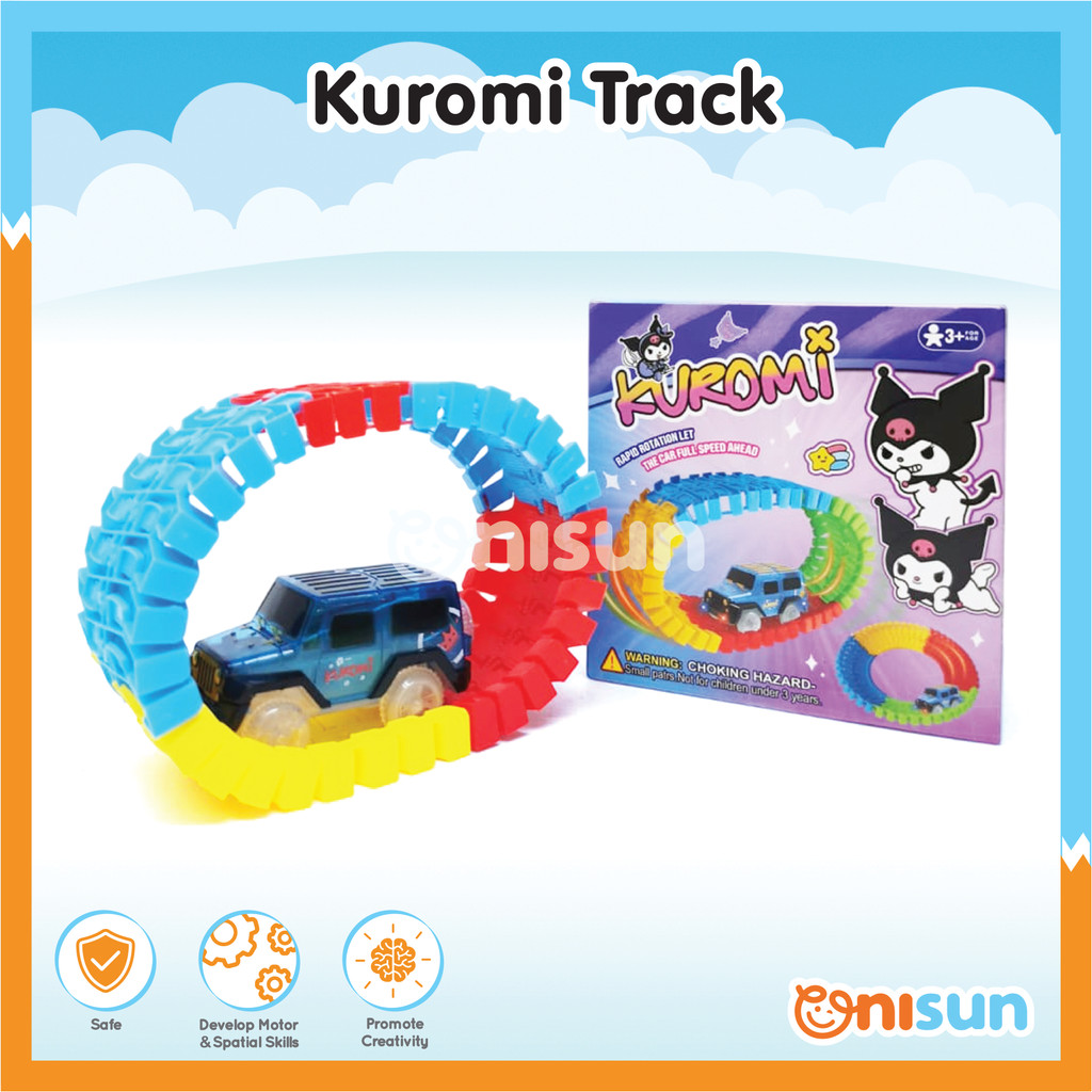 DIY Glow-in-the-Dark Race Track with LED Cars for Kids Malaysia ...