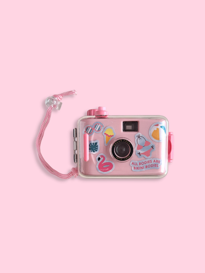 (Free Gift) Waterproof Film Camera in Pink | Shopee Malaysia