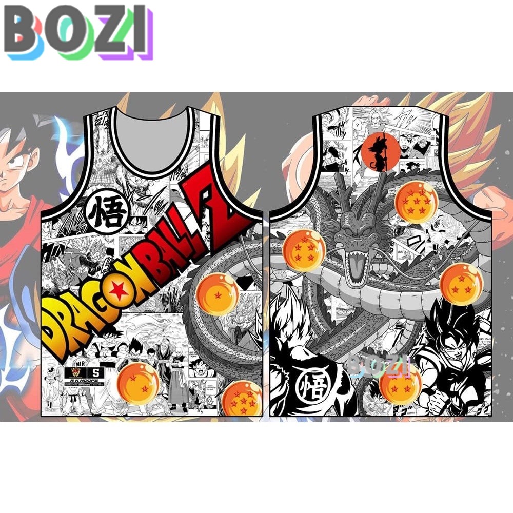 2025 Dragon Ball Tank Top Athletic Basketball Jersey | Shopee Malaysia