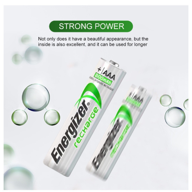 🔥Free Gifts🔥4-8PCS Energizer 1.2V AA/AAA 900mAh 2450mAh Ni-Mh ...