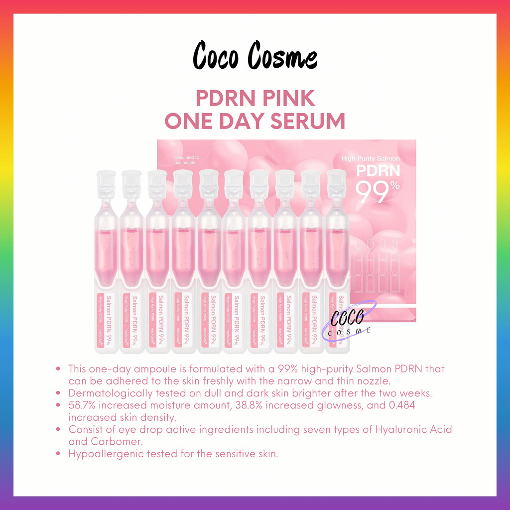 MEDICUBE PDRN Pink One Day Serum (1.5ml / 1.5ml*10ea) | Shopee Malaysia