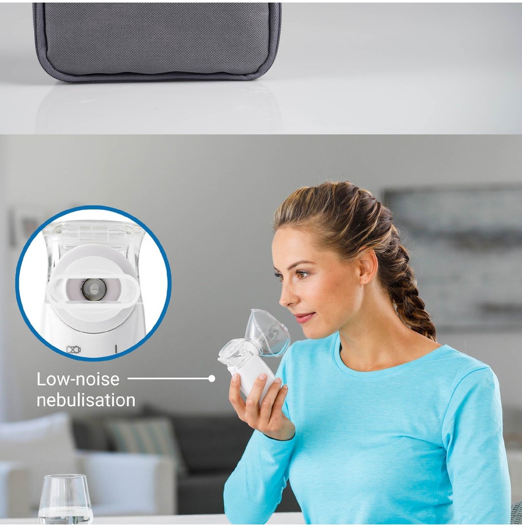 Medisana IN525 Ultrasound Inhaler Inhalator /Inhaler Ultrasonik Mudah ...