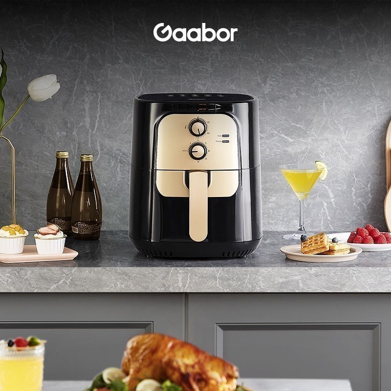 Gaabor Air Fryer Super Large Capacity Non-Stick Coating (1400W/6.5L ...