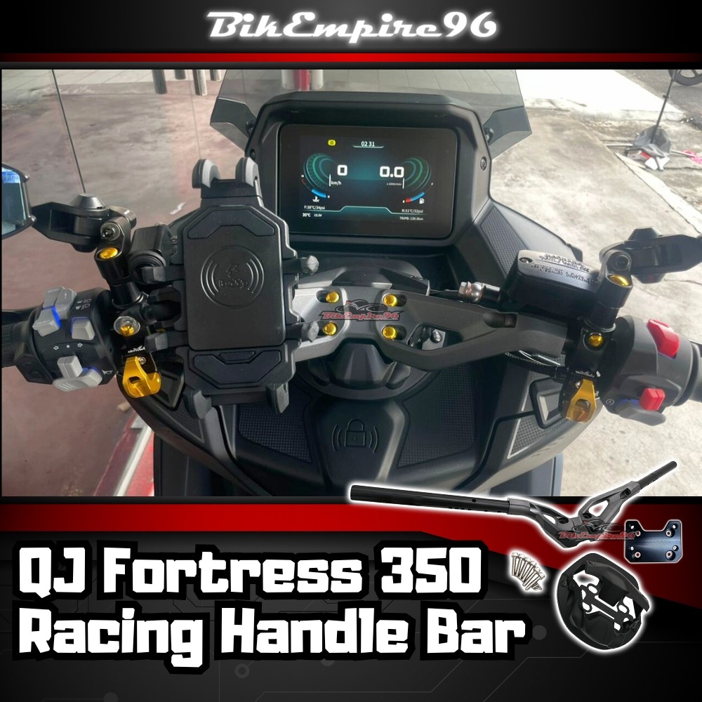 QJ Fortress 350 TM Design Racing Handle Bar TMAX DESIGN Racing Handle ...