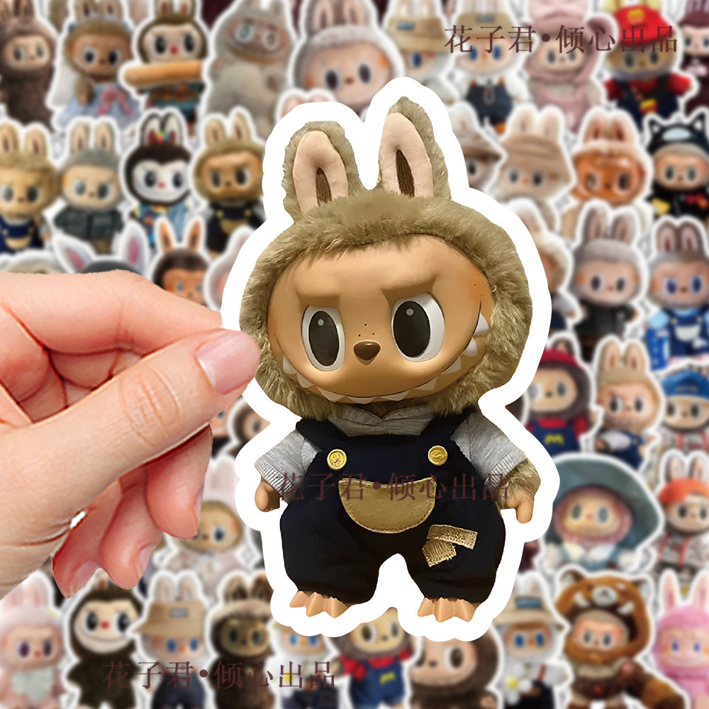 124 Labubu Labubu Doll Labubu Stickers Popmart Little Doll Stickers diy ...