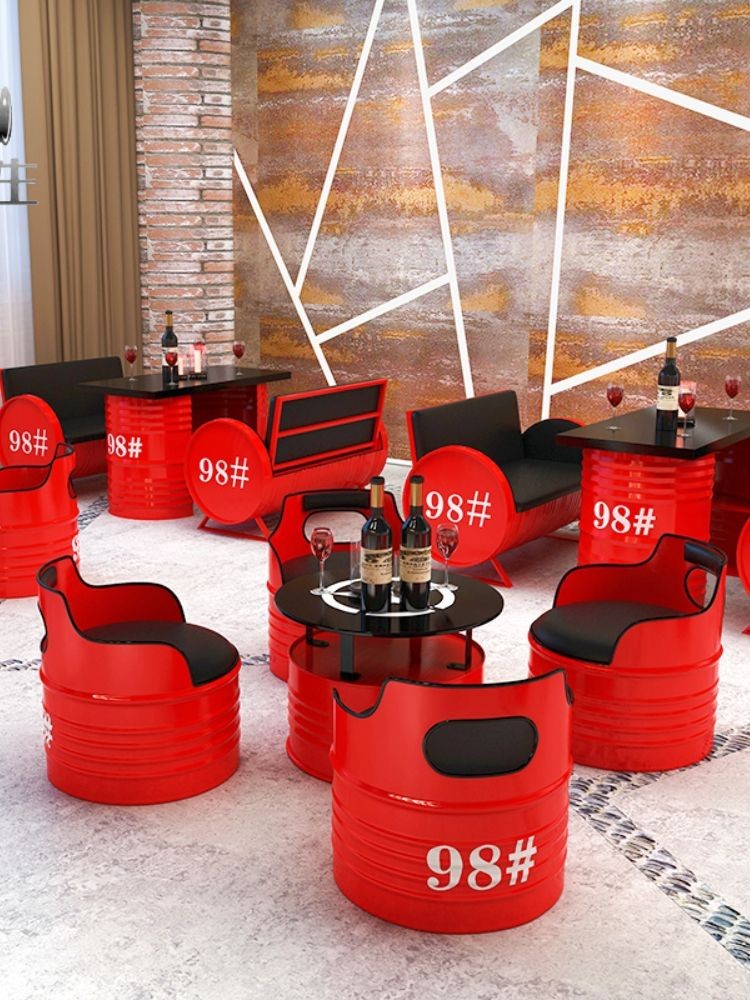 Industrial Style Creative Wrought Iron Bar Wrought Iron Bar Restaurant ...