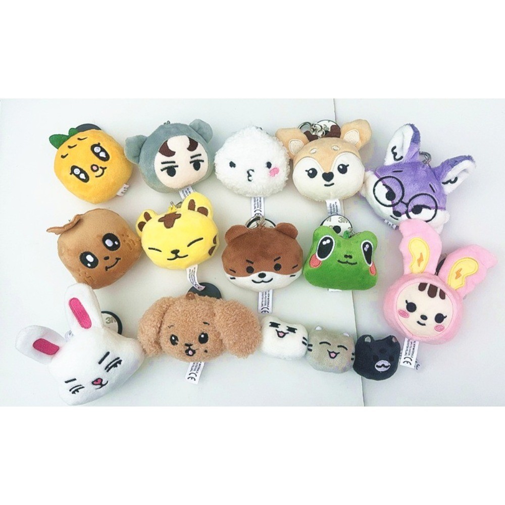 Kpop Idol SEVENTEEN Miniteen Face Plush Keyring High Quality Version ...