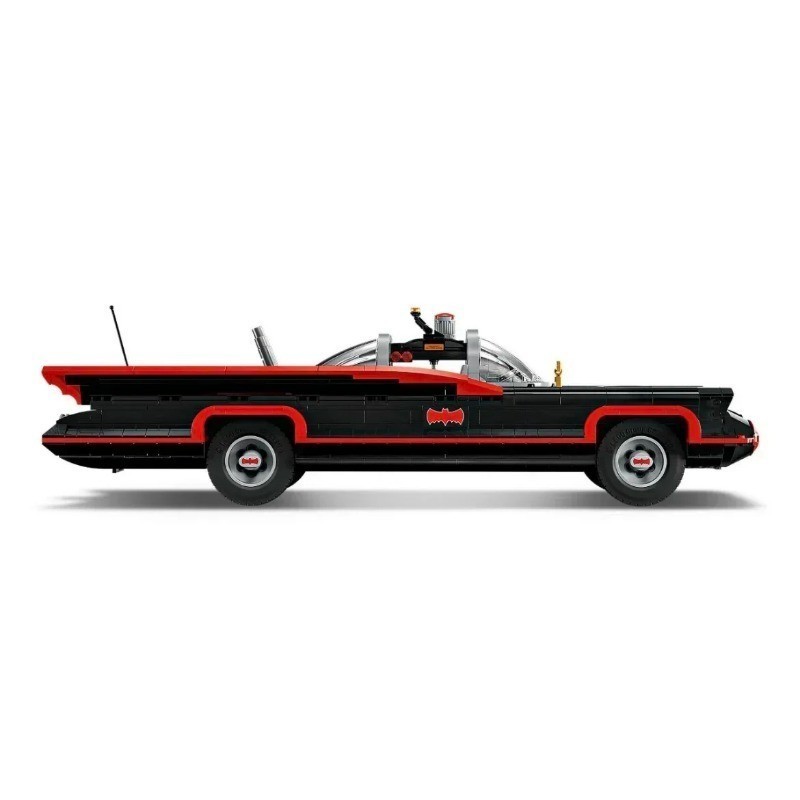 2024 NEW The Classic TV Series Bat Car 76328 Building Blocks Mobile Car ...