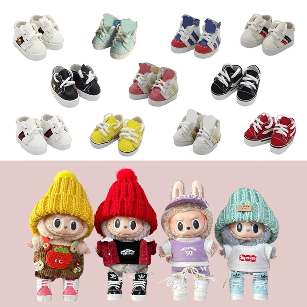 17cm Labubu Shoes for Labubu V2 V1 Bjd Doll Sneakers Shoes | Shopee ...