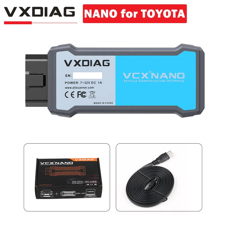 VXDIAG VCX NANO for TOYOTA Diagnostic Scanner | Shopee Malaysia