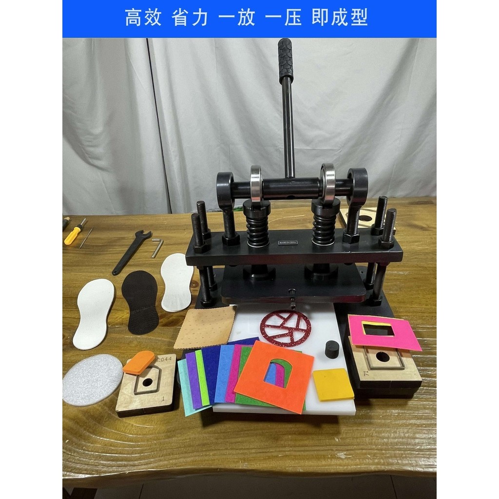 Manual Die Cutting Machine Knife Die Stamping Machine Leather Lower ...