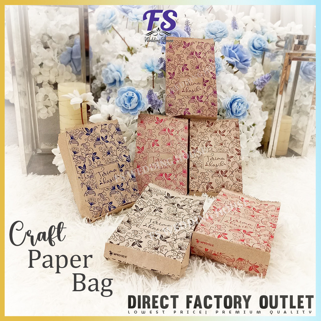 Paper Bag/Paper Bag Doorgift/Paper Bag Goodies/Gift Bag/Wedding ...