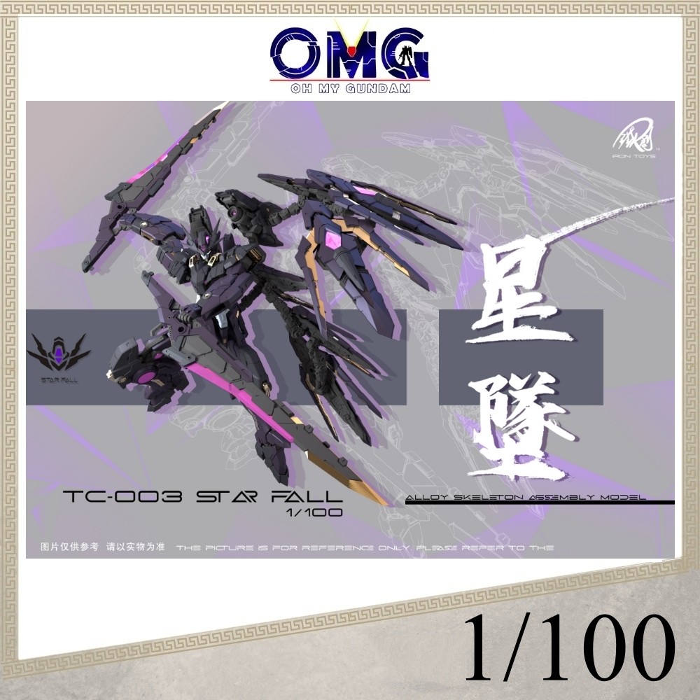 Iron Toys 1/100 Star Fall TC-003 (with Metal Inner Frame) 铁创模型 星坠 StarFall Alloy Skeleton Model ...