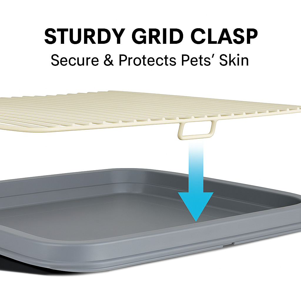 [READY STOCK] Japanese Style Dog Toilet Dog Training Tray With Iron ...