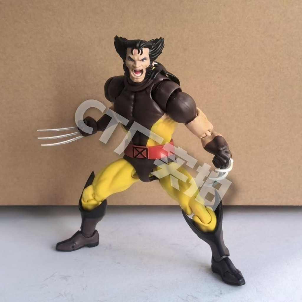 Mafex Wolverine Action Figure Deadpool SHF Legends Mafex 138 Revoltech ...