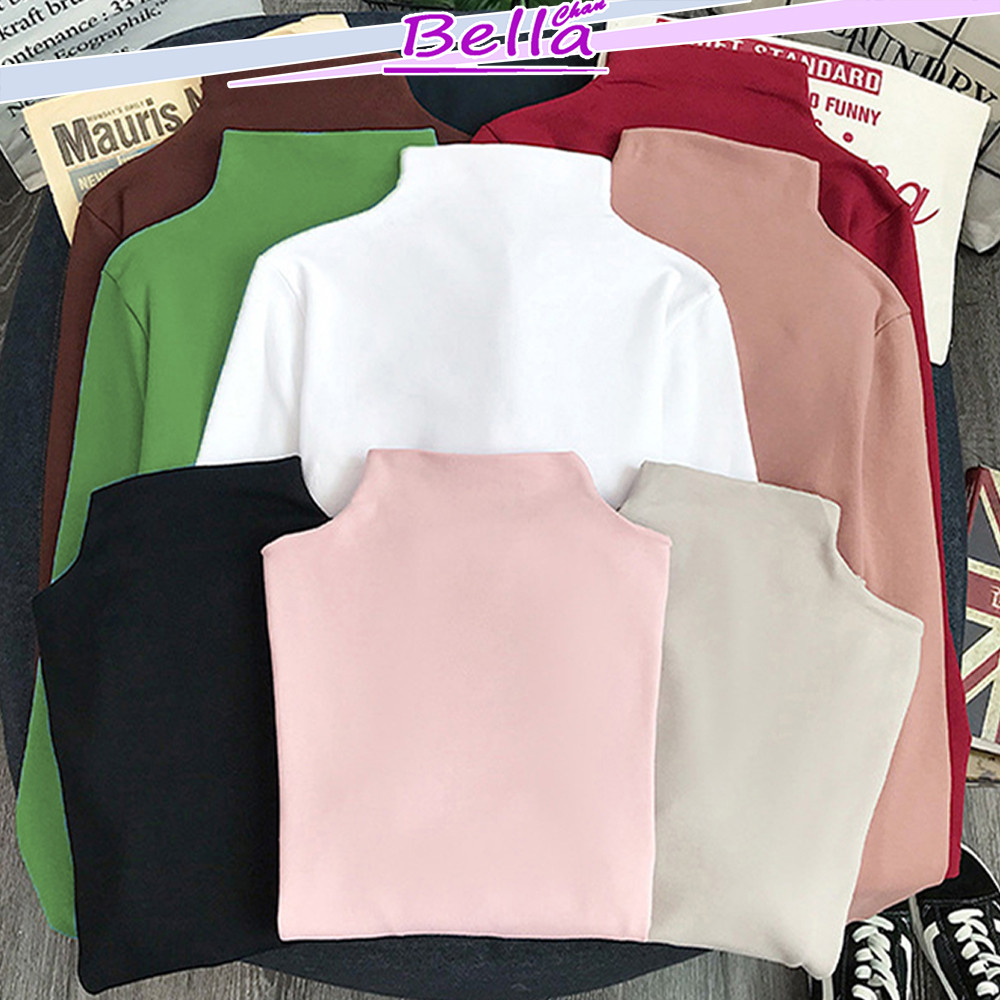 YUNO Women Top Mid-High Collar Inner Wear Muslimah Inner Wear Baju ...