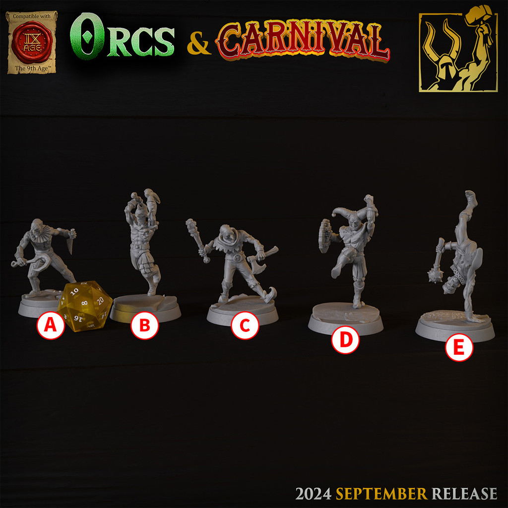 [DND] [Circus] Strange Clown Dirty Father Reloaded Orc Giant Wizard DND ...