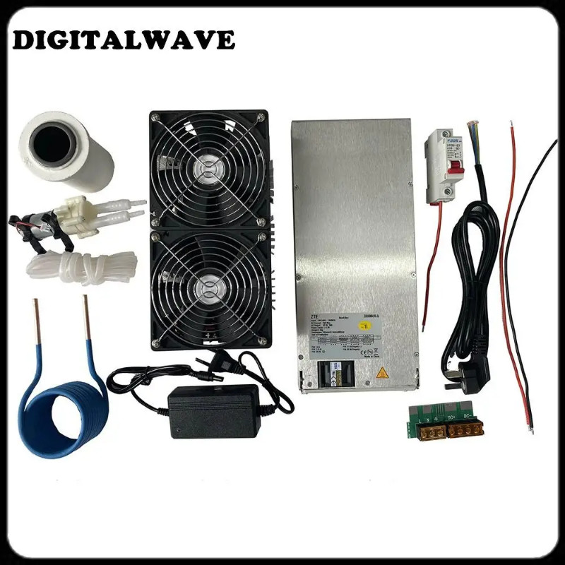 FREE SHIPPING 2500W ZVS Induction Heater Induction Heating PCB Board ...