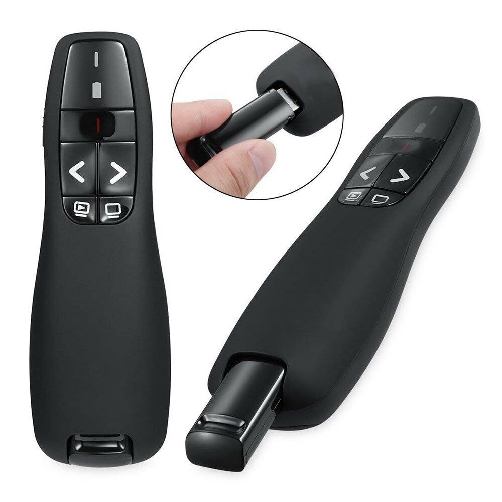 in stock NEW R400 Wireless Presenter Pointer PPT Pen Slide PowerPoint ...