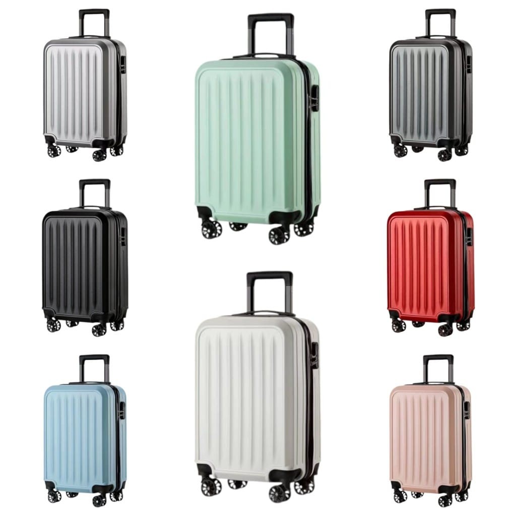 Macaron Simple Design Luggage Travel Bags Suitcase 16"20"24"Ready Stock ...