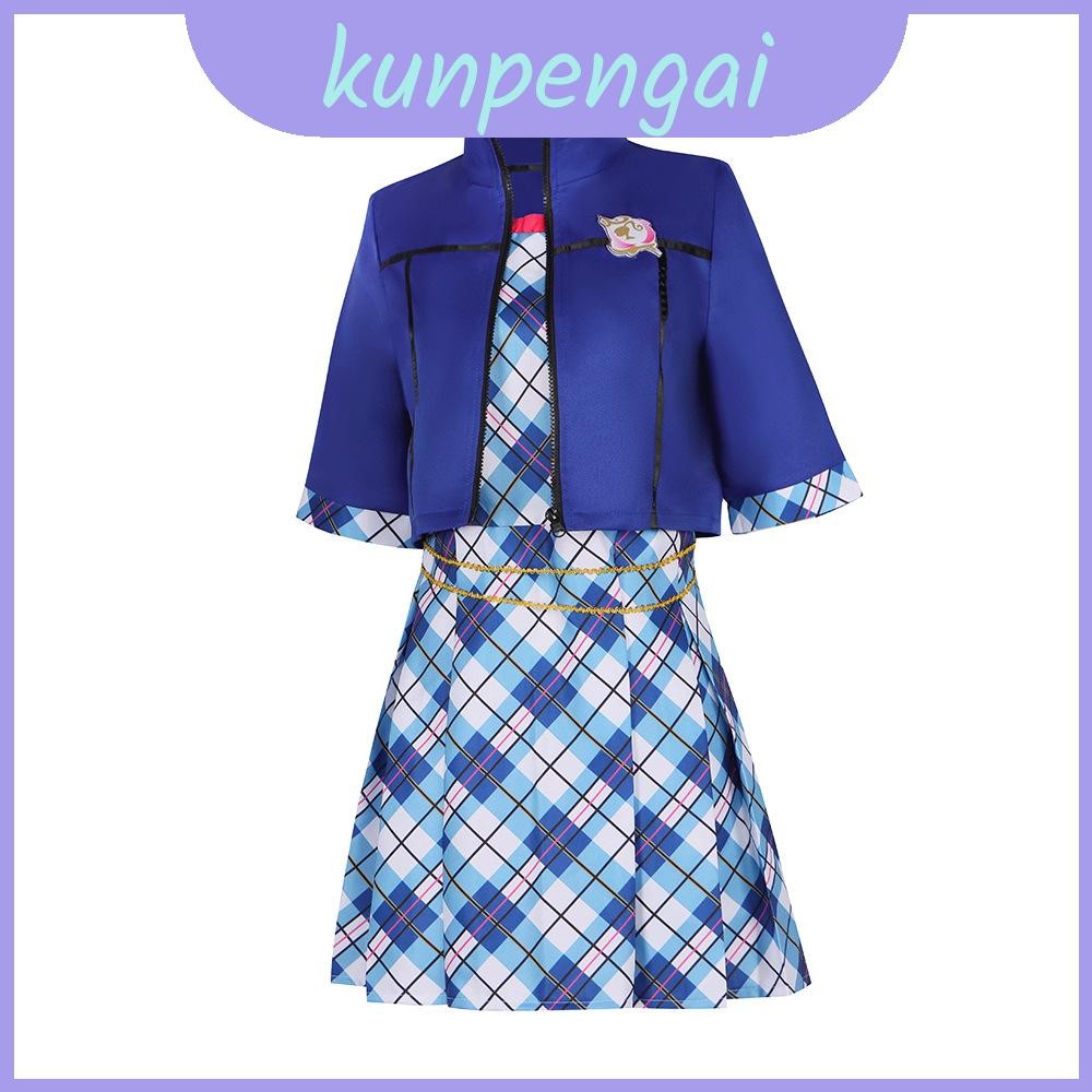 Princess Charm Barbie Academy Ella School Uniform Cosplay Costume Game ...